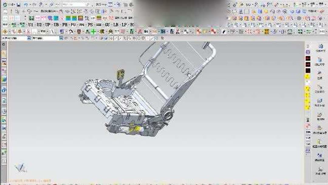 ug五金模具设计全套视频-汽车座椅零件结构讲解工艺分析排样