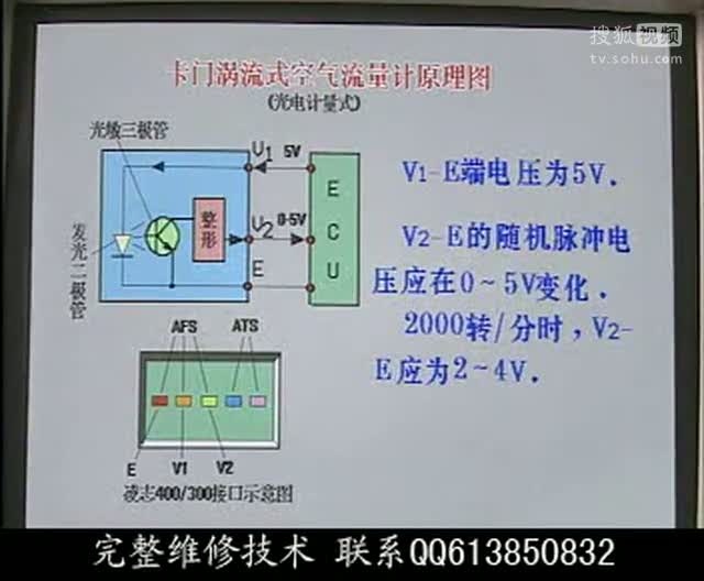 汽车维修_进气压力传感器工作原理和故障检修_汽车维修技术