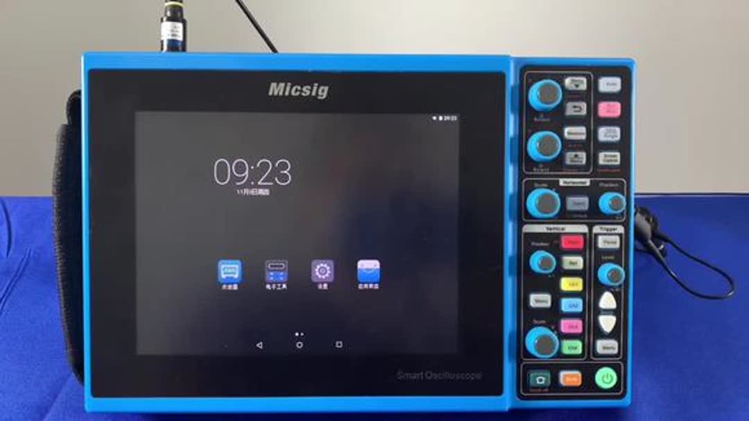 麦科信示波器手机app远程控制连接演示