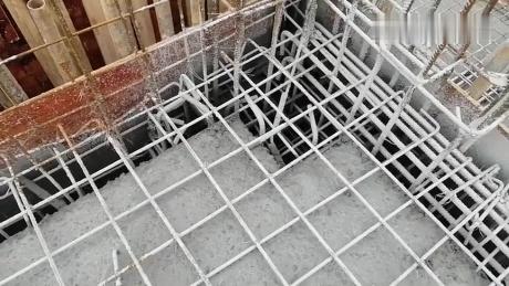 混凝土浇筑排水沟现场视频