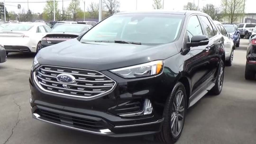 2019款福特锐界Edge AWD,打开车门看到内饰后, 还会考虑RAV4吗