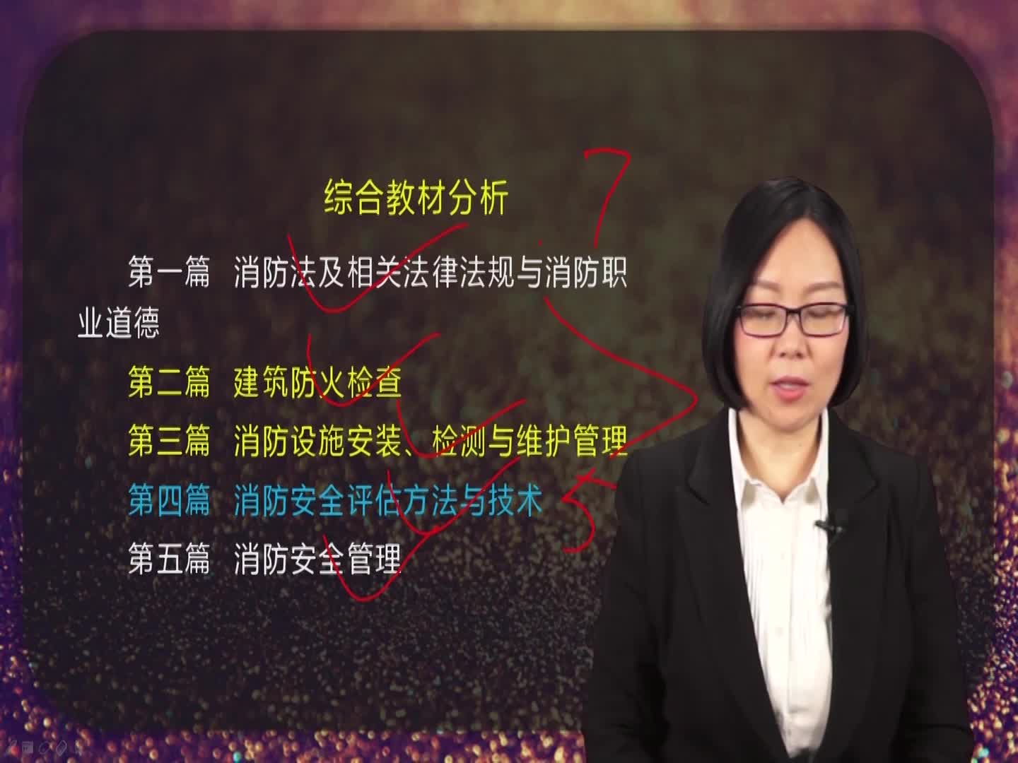 消防安全技术综合能力考试分值所占比例