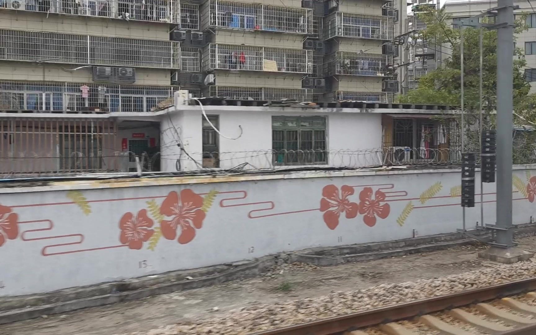 C9696次厦门站—厦门北站区间左侧原速展望