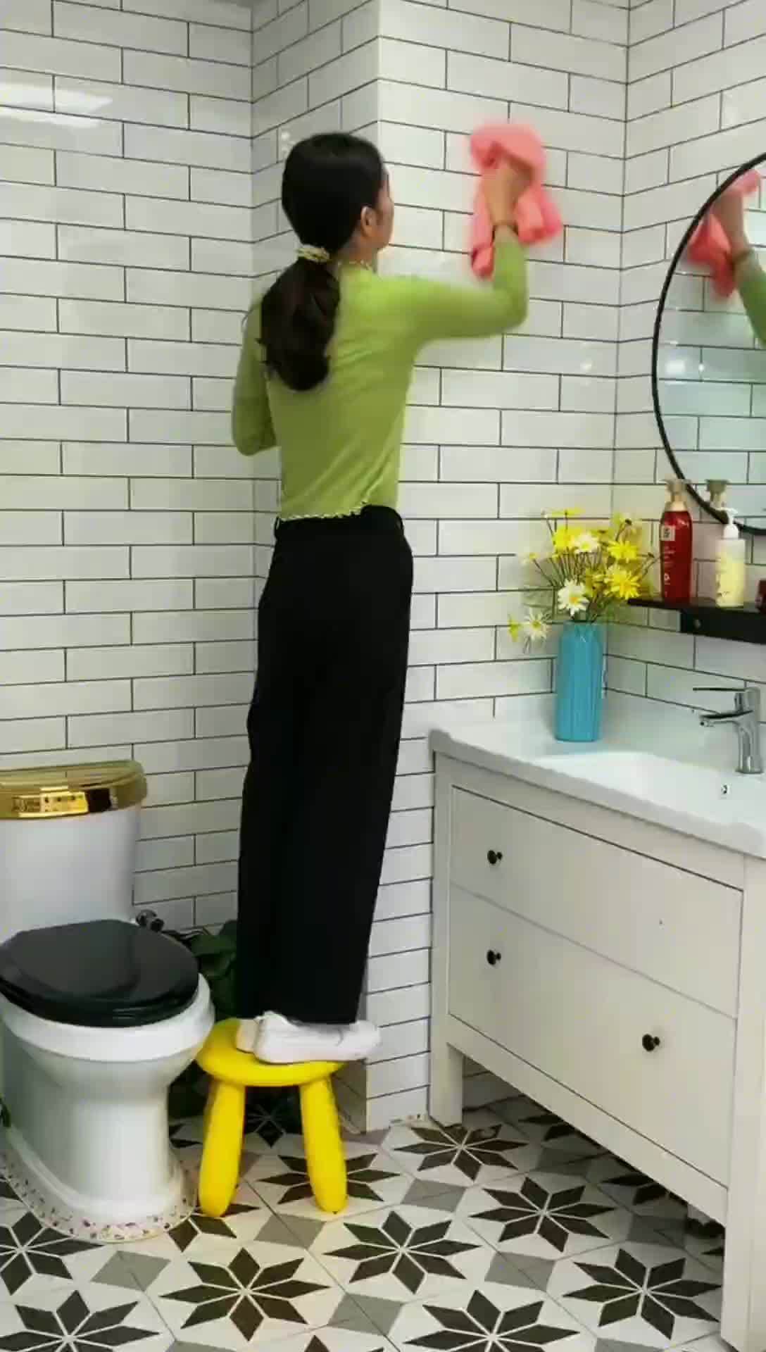 三角拖把,可伸缩长短,增大面,无死角,轻松去除高处 屋顶 死角卫生,让你...