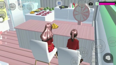 樱花校园模拟器:参观完新宿舍,拉上好闺蜜找老师做核酸