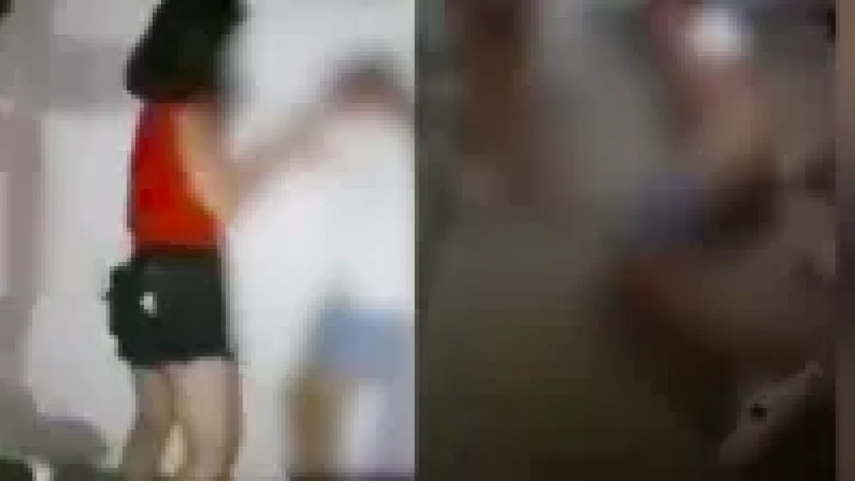 广东校园欺凌:一女生被扒衣侮辱拍裸照视频