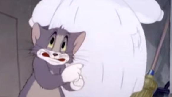 猫和老鼠:32杰瑞装鬼吓汤姆
