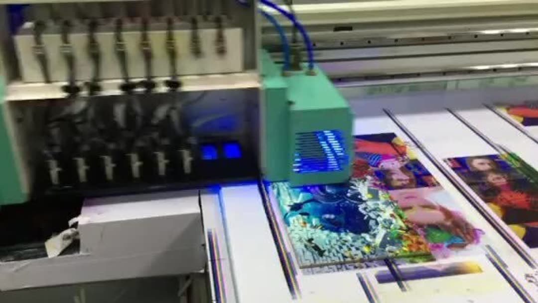 东芝uv打印机3D打印过程