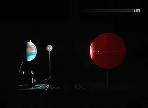 模拟日食和月食的形成