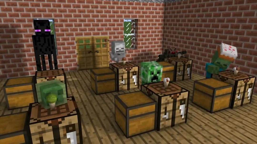 【我的世界动画】僵尸怎么做冰激凌