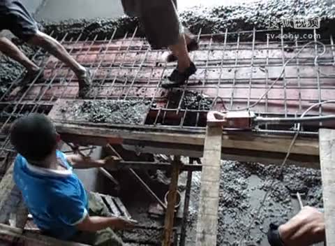 重庆戈承现浇工程部-美提雅城住房现浇加层施工视频