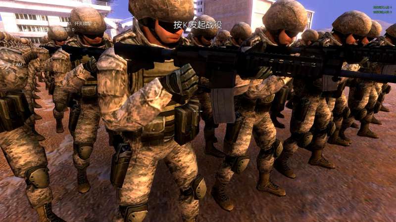 战争模拟器 特种兵保卫人类和平大战脑洞怪物