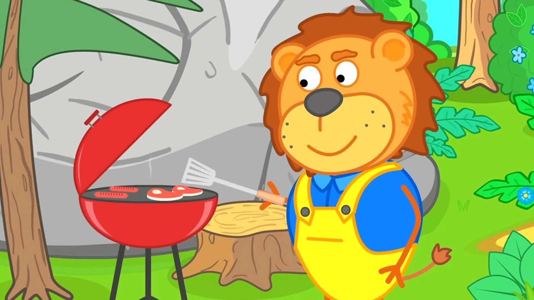 小狮子一家 第44集 去野餐