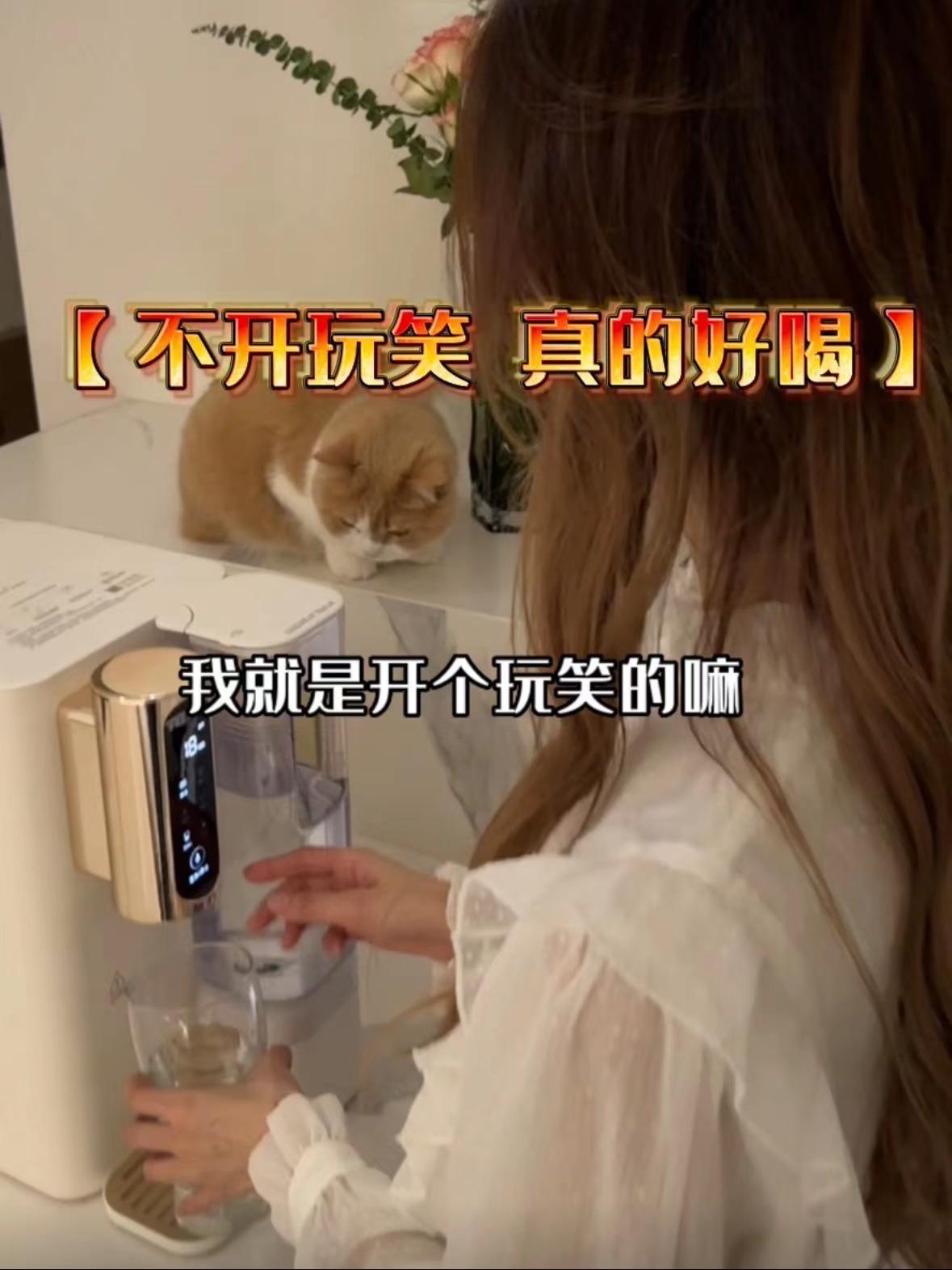 不喜欢我的礼物,以后在家都不要好好喝水了#安吉尔t3免安装台式净饮...