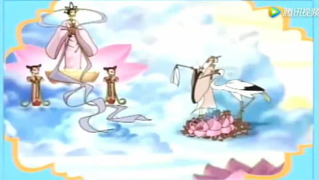 幼儿故事英语:哪咤再生