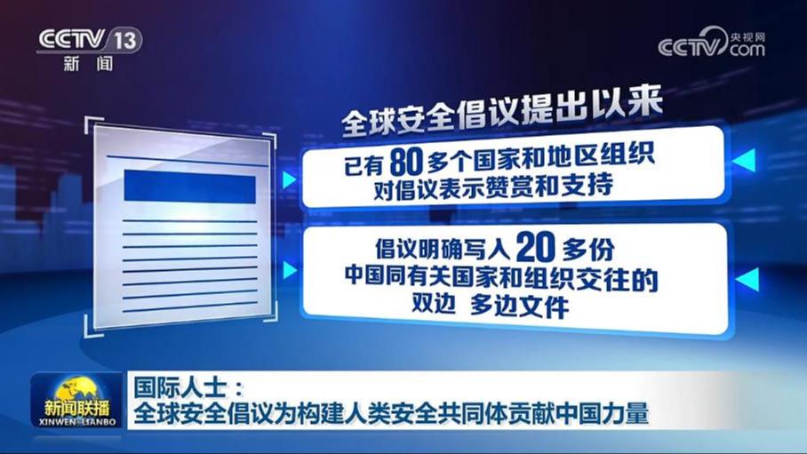 [视频]国际人士:全球安全倡议为构建人类安全共同体贡献中国力量