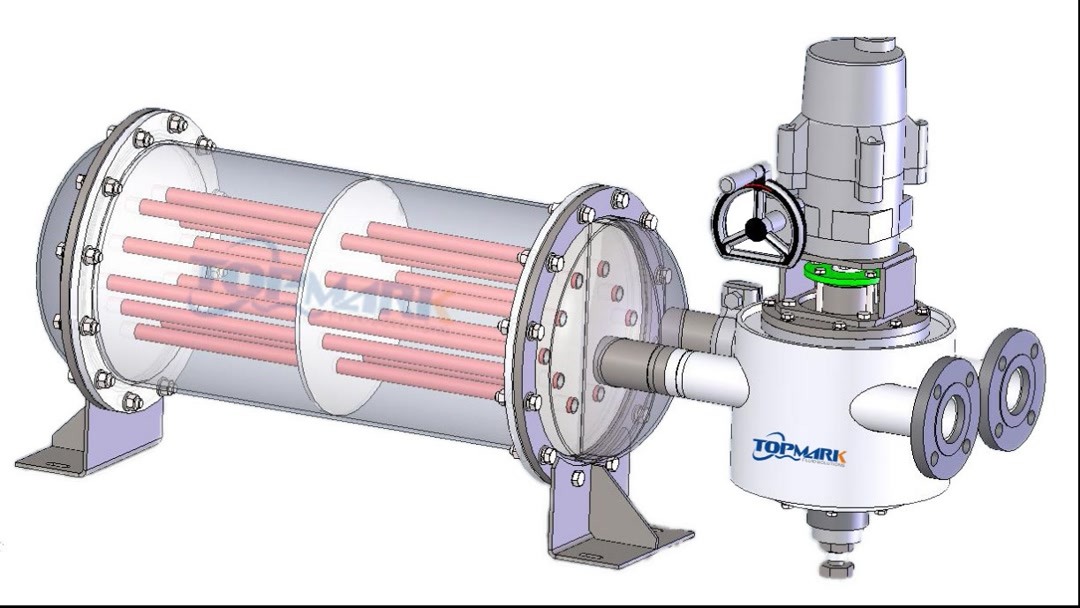 太皓全自动管刷在线清洗系统 冷凝器在线清洗 换热器在线清洗