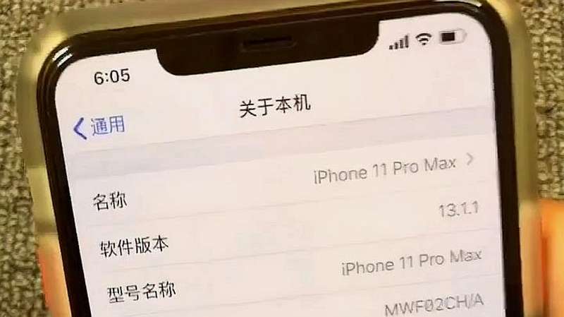 苹果手机升级到IOS13后,保修时间怎么变英文了