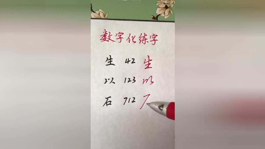数字化练字,想快速学会行书可以试试这个方法