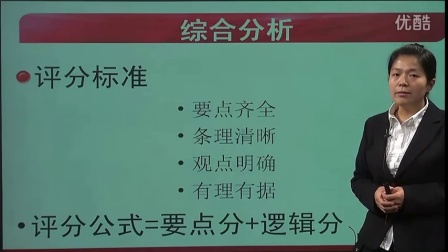 申论视频教程下载:申论综合分析评分标准_廉考吧