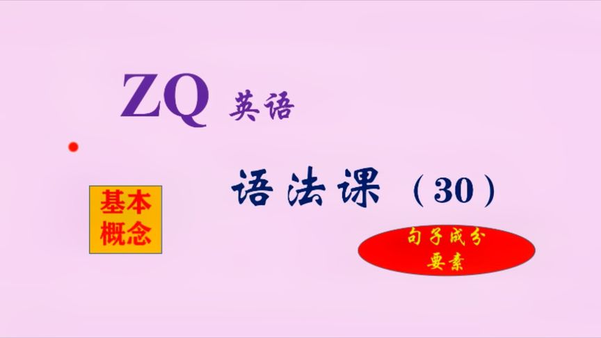 英语语法基本概念 30 分词短语作定语