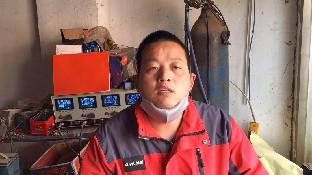 电动车电池用不久跑不远,测试不知道好坏,师傅用专业仪器教给你