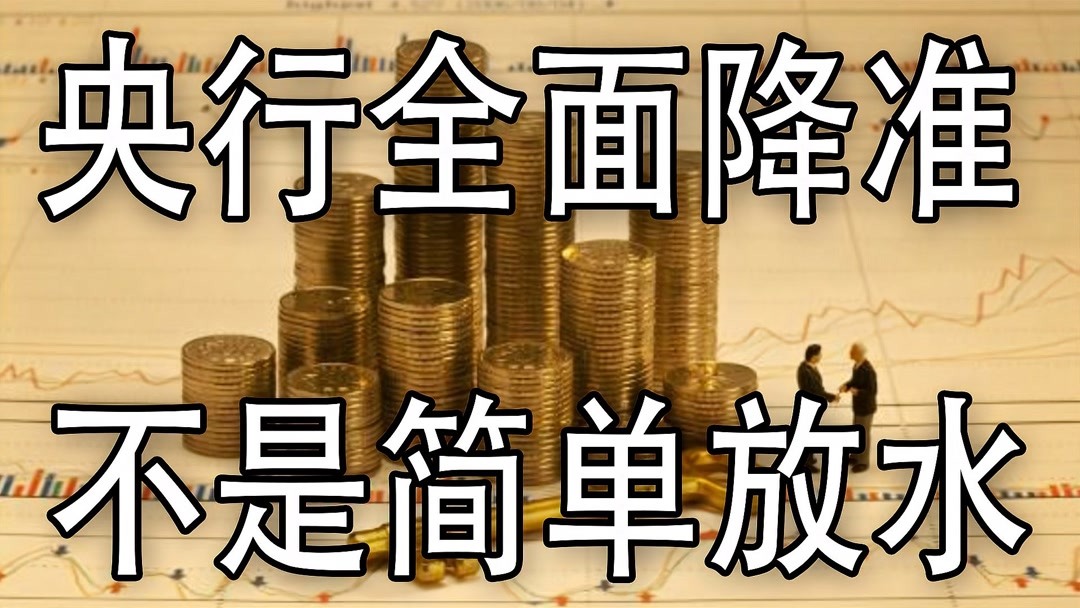 央行本次降准,不是简单放水,背后有3个用途