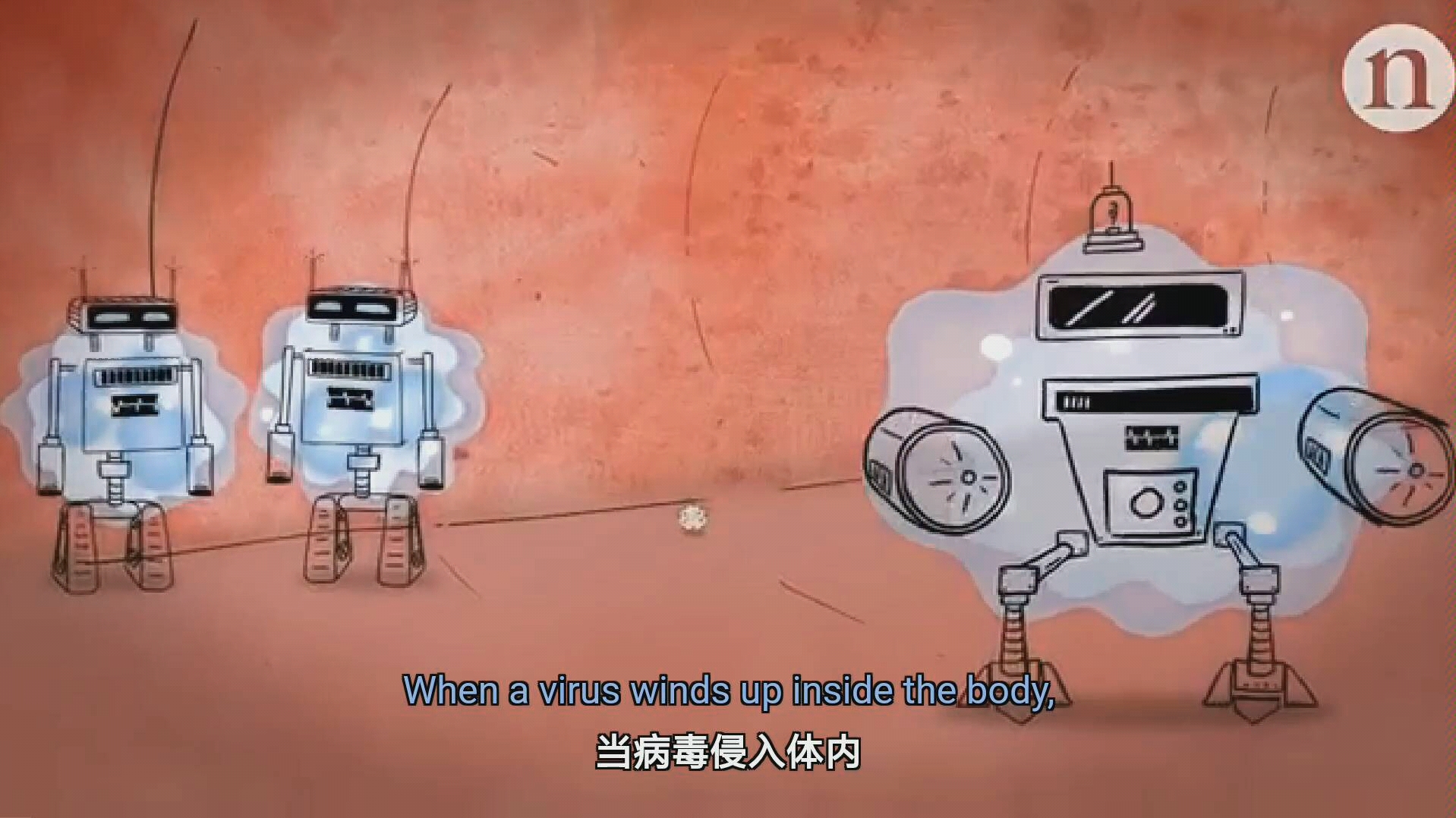 【中英双语字幕】人体免疫系统与HIV病毒入侵之战