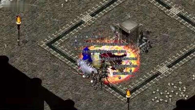 传奇单机热血版,超高爆率,装备全靠打!