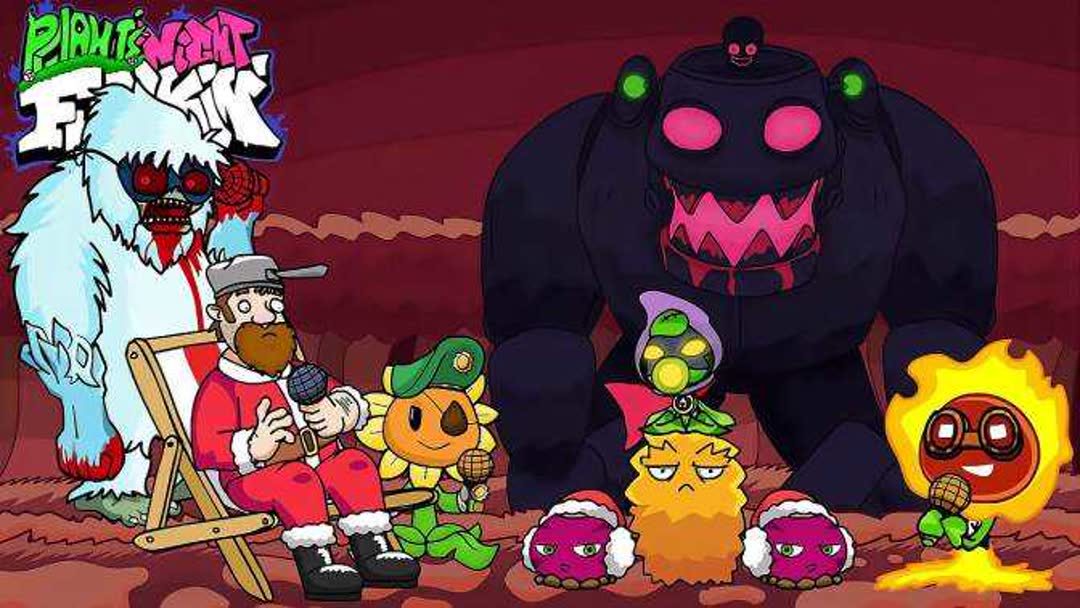 FNF周五夜放克游戏 植物大战僵尸Mod戴夫也来了