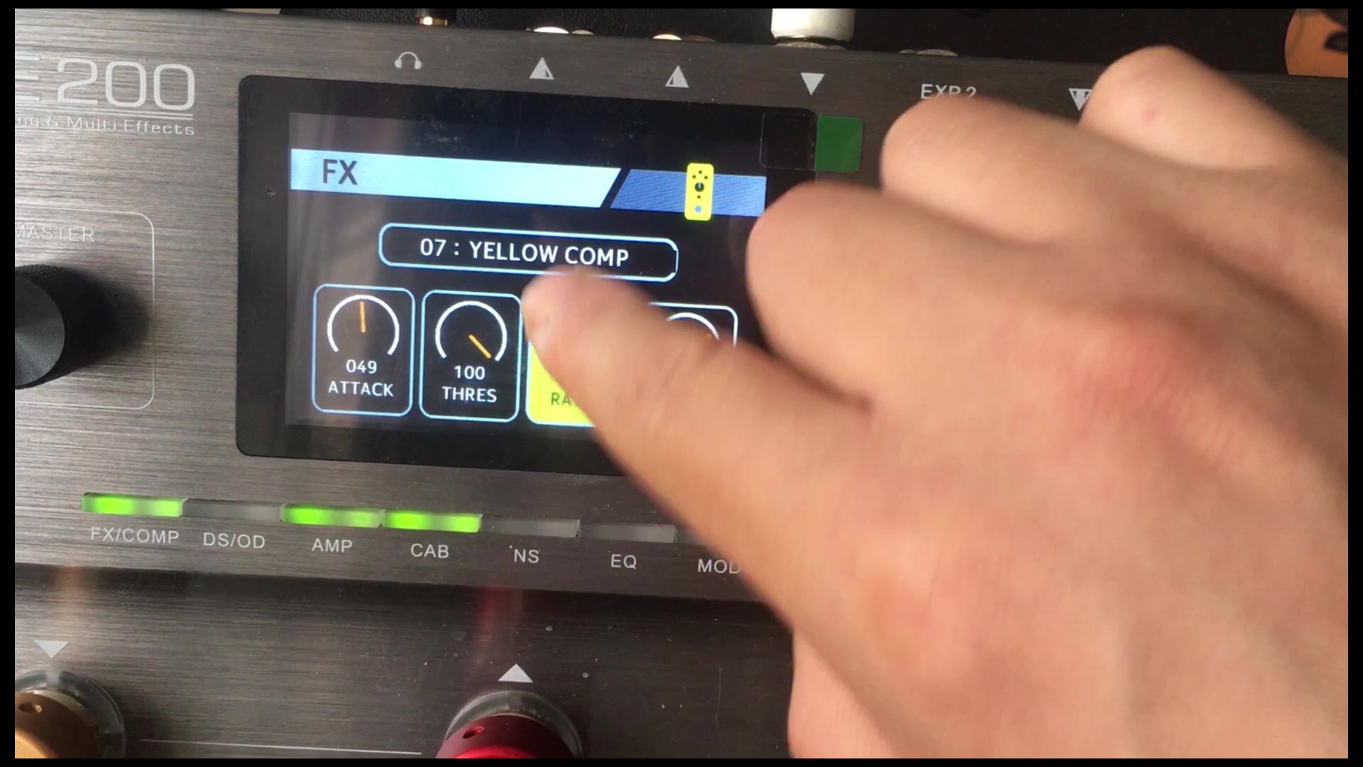 电吉他效果器第十二课,压缩调节(二)