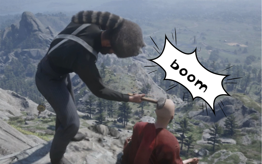 荒野大镖客2中和尚居然有洁癖?