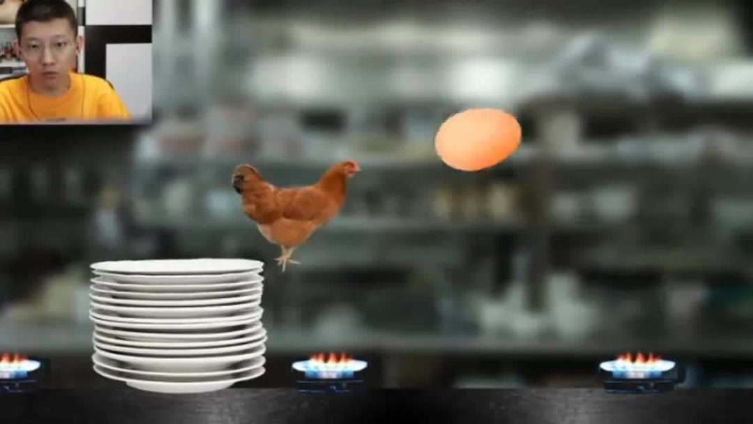 鲤鱼解说母鸡护蛋模拟器,千万不要让鸡蛋掉在地上啊
