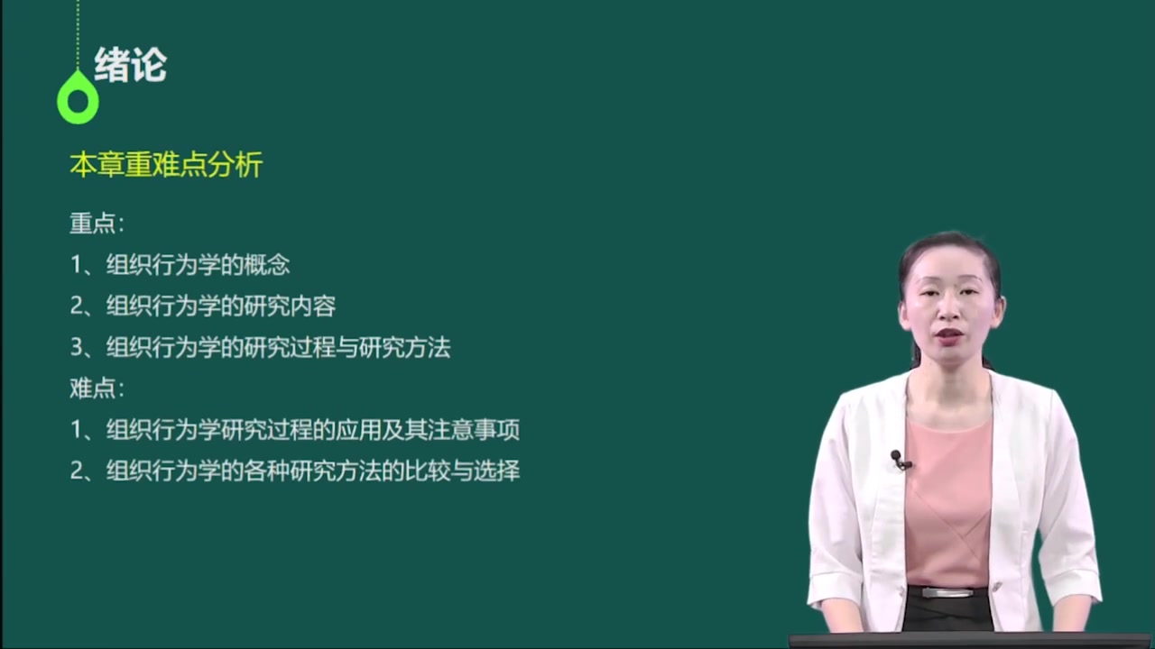 自学考试 00152_组织行为学_共42讲