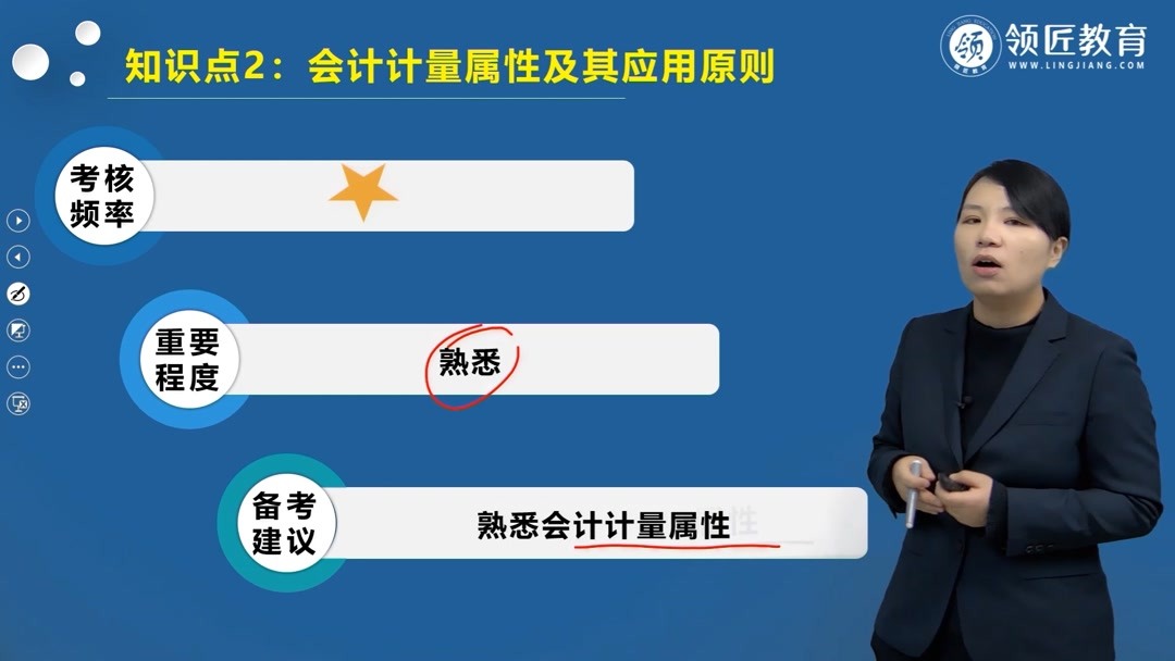 领匠教育初会实务考点:会计计量属性及应用