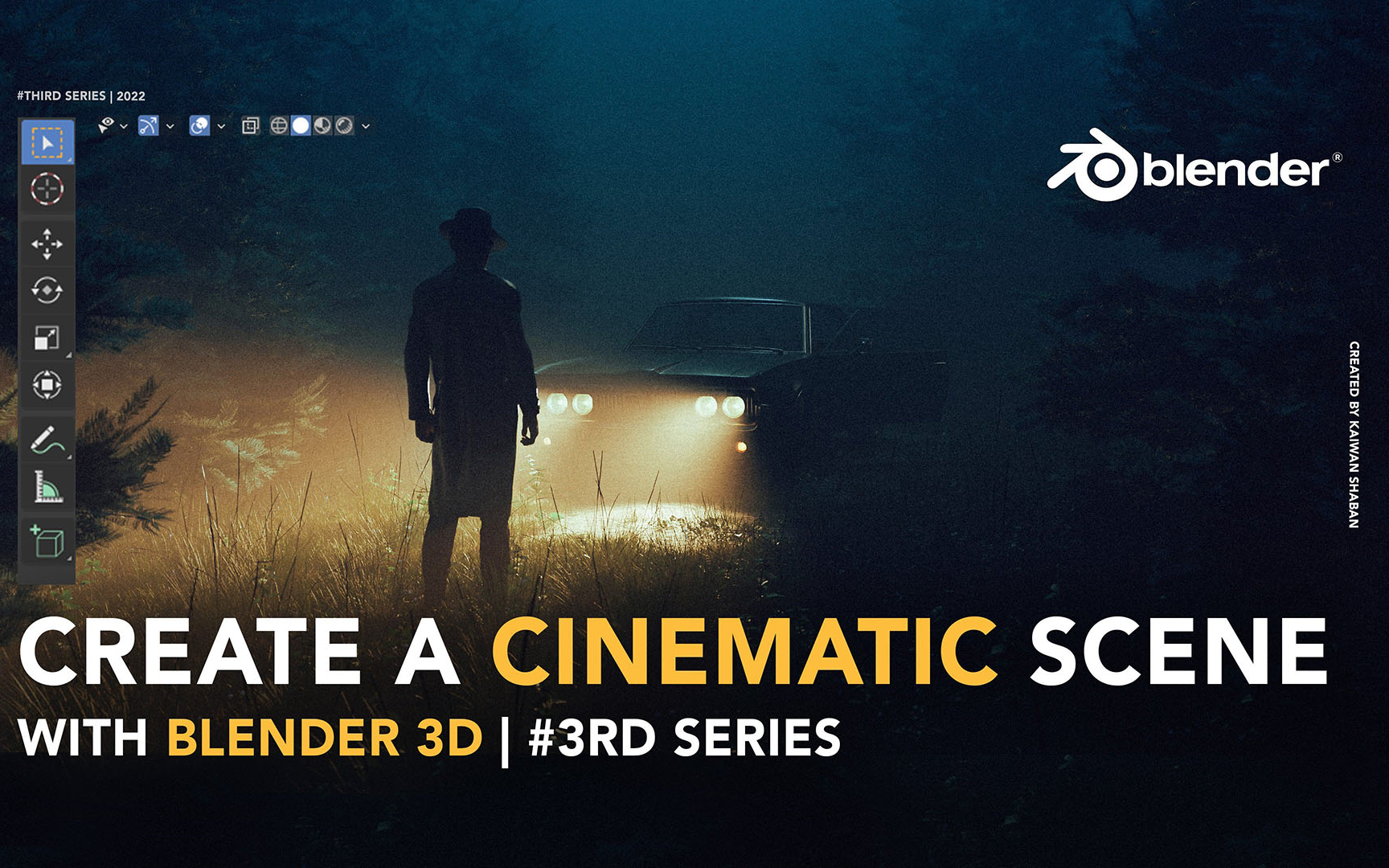 「福利」「中英字幕」Skillshare - 使用Blender 3D创建电影场景