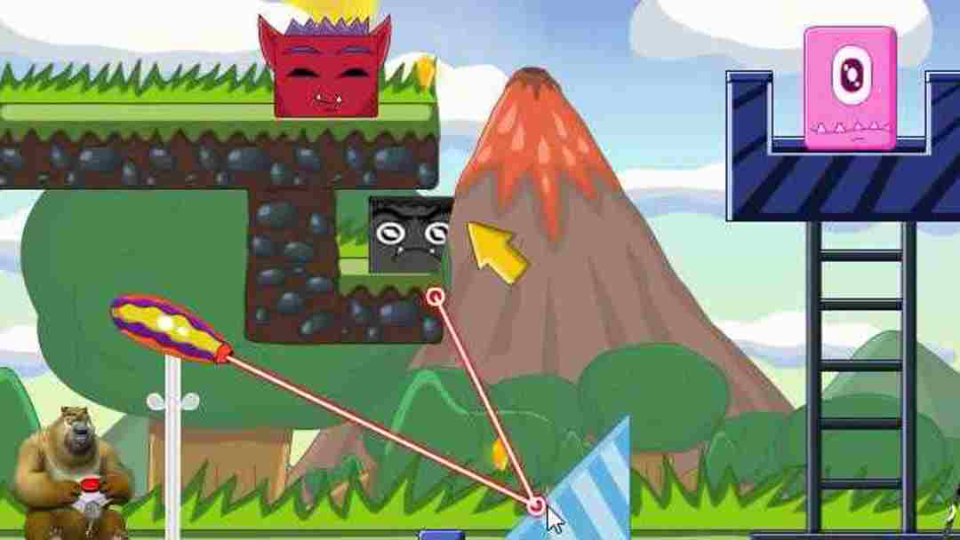 熊出没之丛林总动员:熊二切怪兽14-17关游戏