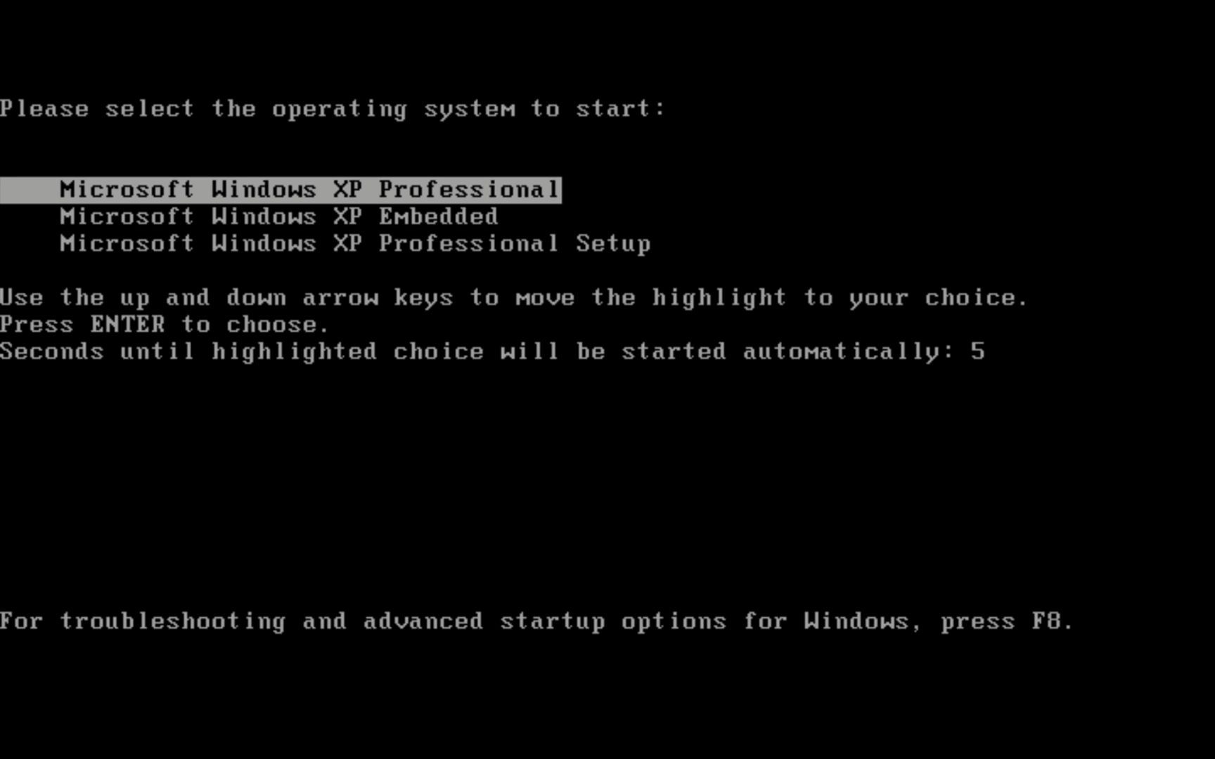 【搬运】Windows XP 命令行模式!