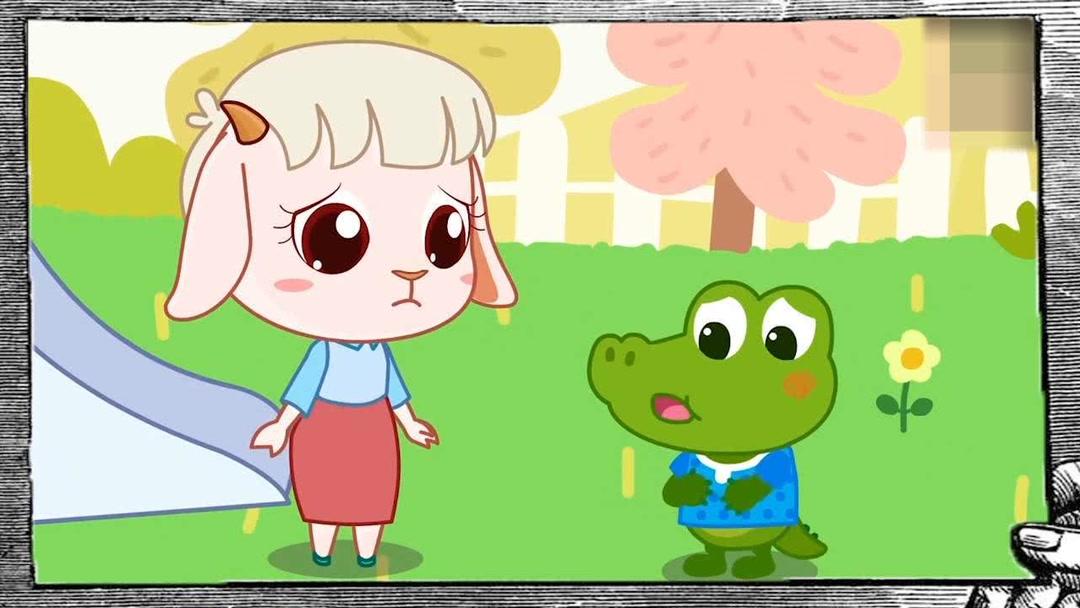 宝宝巴士儿歌动画片肚子好疼,快去上厕所,上厕所安全歌