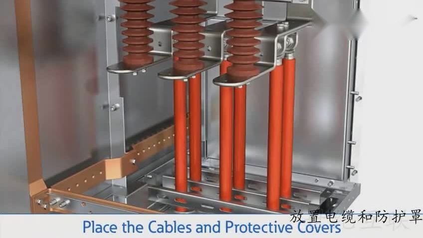 中压开关柜高清三维动画解析,以及控制原理,转疯了