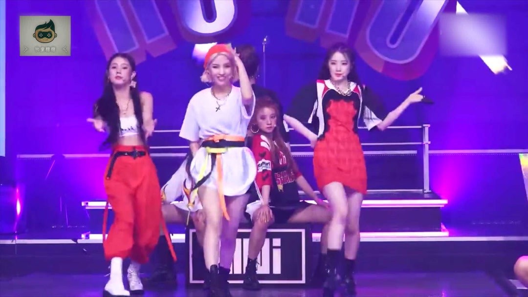 (G)I-DLE-回归【打歌舞台 直拍 MR消音190627 Uh-Oh高清现场live