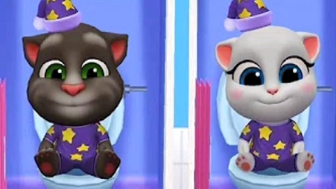 汤姆猫安吉拉养成好习惯 我的汤姆妈2游戏