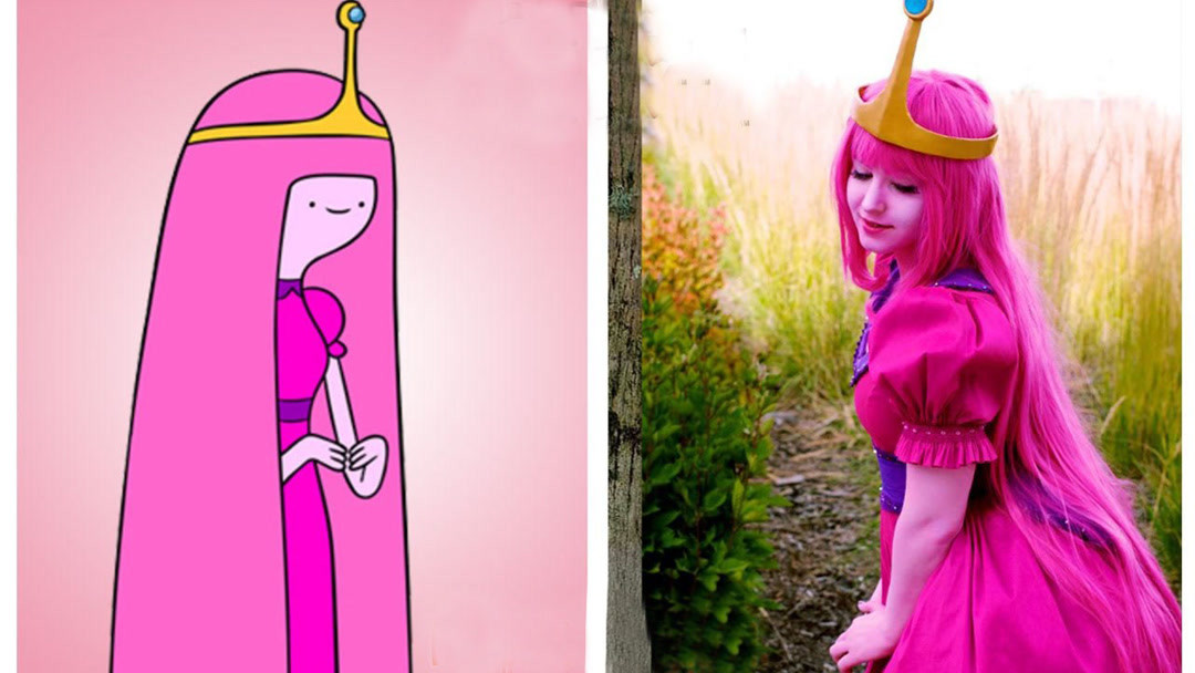 探险活宝超还原Cosplay!泡泡糖公主像是从动画里走出来的~