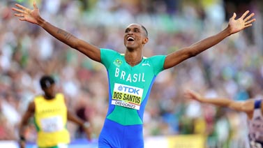 [田径]巴西小将400米栏夺冠 破世锦赛纪录