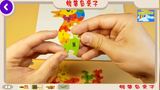 ABCDE 鸭 ABCD 拼图 a B C D E 字母颜色 Alfabet 英语学习歌曲字母...