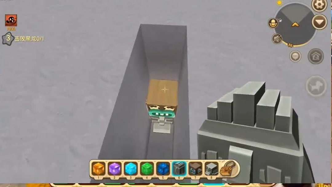 迷你世界《激光打新远古巨人方法》躺着睡觉都能打得过,呵呵