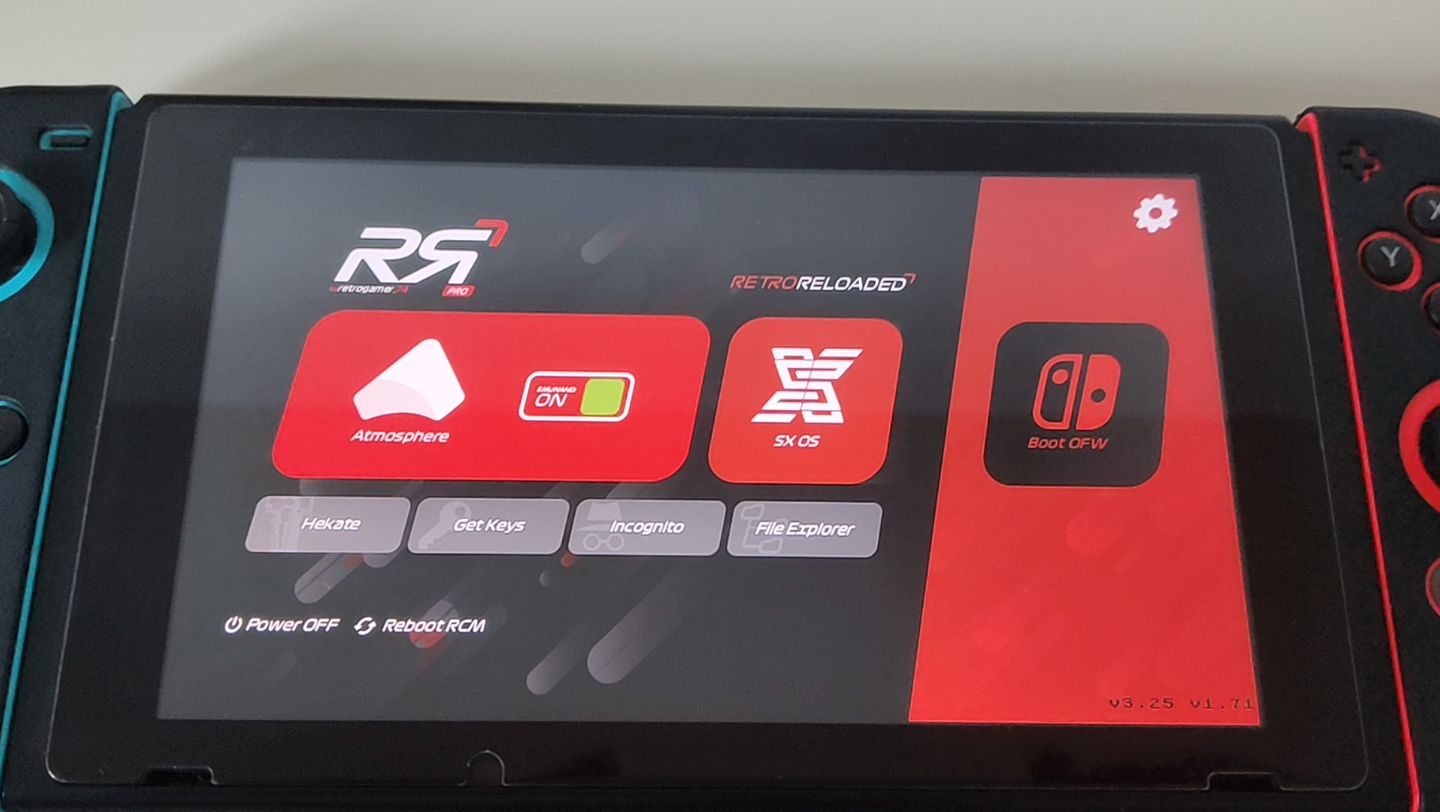 单tf卡sxos和大气层双系统共存,免关机免注入无缝切换演示