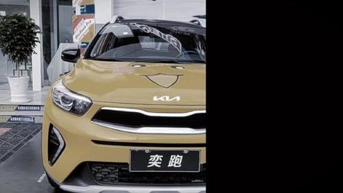 高颜值没的说#起亚奕跑