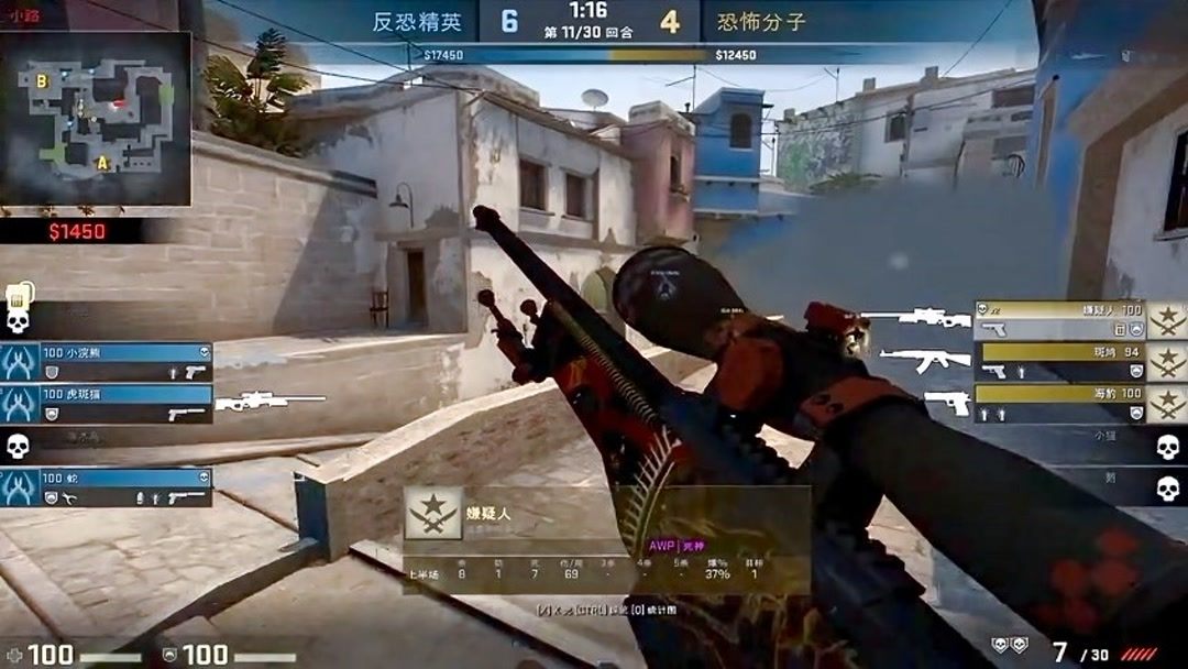 ...皮肤在监管中真的很少见到了,而且不便宜《CSGO反恐精英全球壁咚》