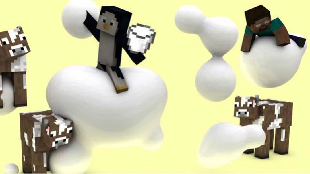 我的世界E+联盟速建战争:胖冬瓜飞艇第一